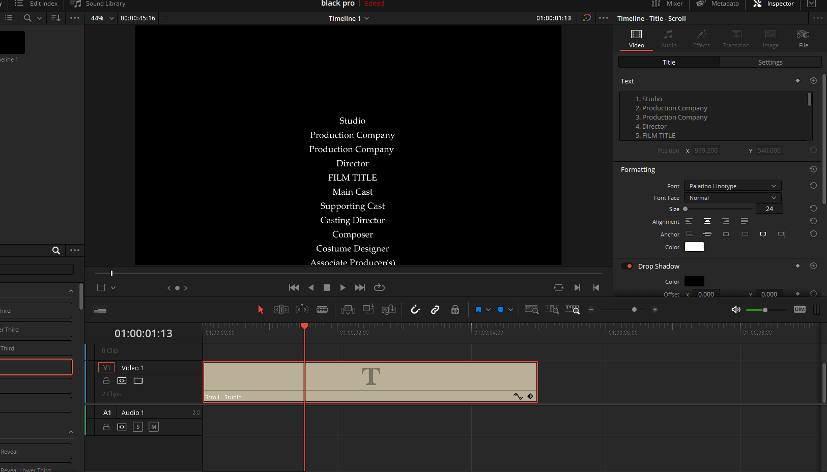 How To Make Scrolling End Credits In Davinci Resolve (2 Methods) How To Make Scrolling End Credits In Davinci Resolve (2 Methods)